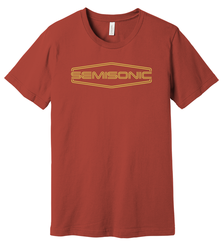 Geo Badge Tee - Unisex/Men's Rust – Dan Wilson Merchandise